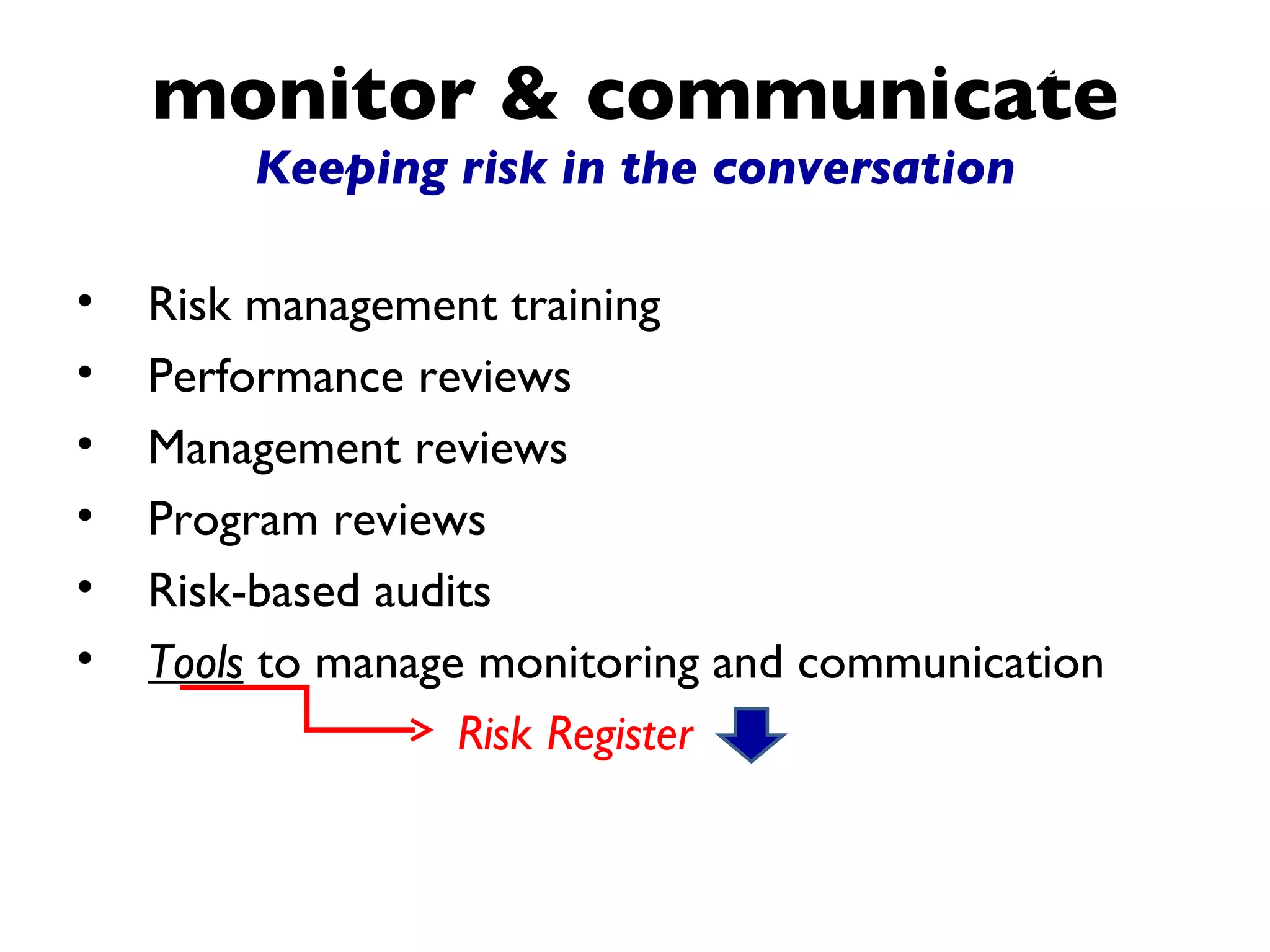 Basic Risk Management | PPT