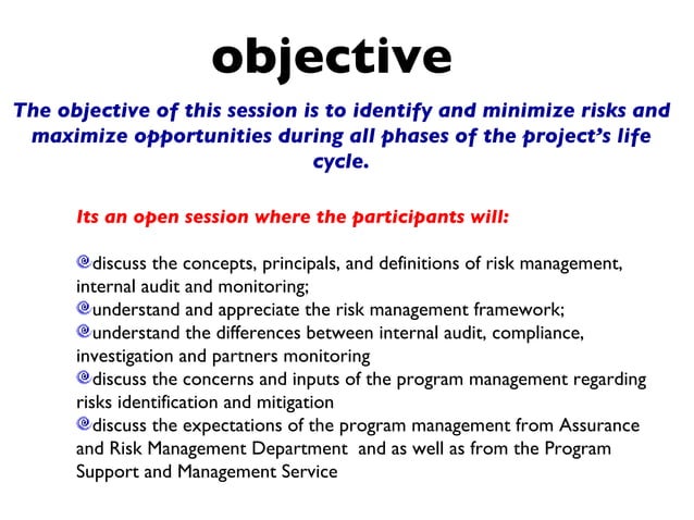 Basic Risk Management | PPT