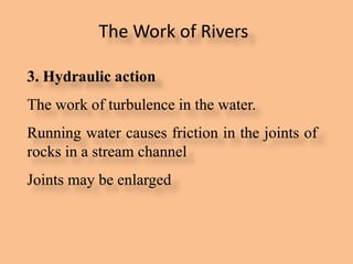 River Erosion and its Associated fetures | PPTX
