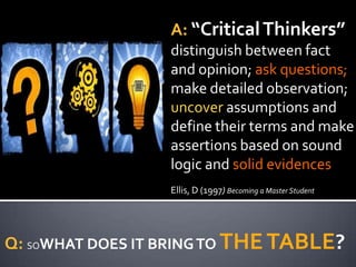 Critical Thinking | PPT