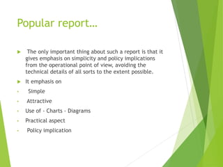 Type of Reports | PPTX