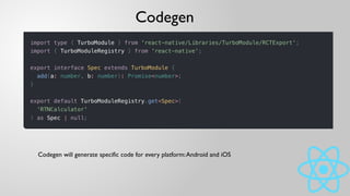 React Native new architecture Power Point | PPTX | Web Development | Internet
