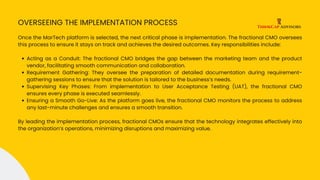 Role Of Fractional CMO In Managing Marketing Technology | PDF