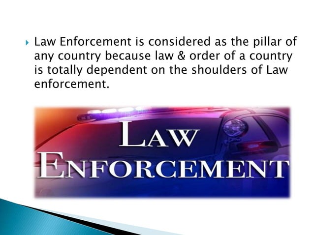 Presentation Role of Law Enforcement in Drug Use Prevention | PPTX ...
