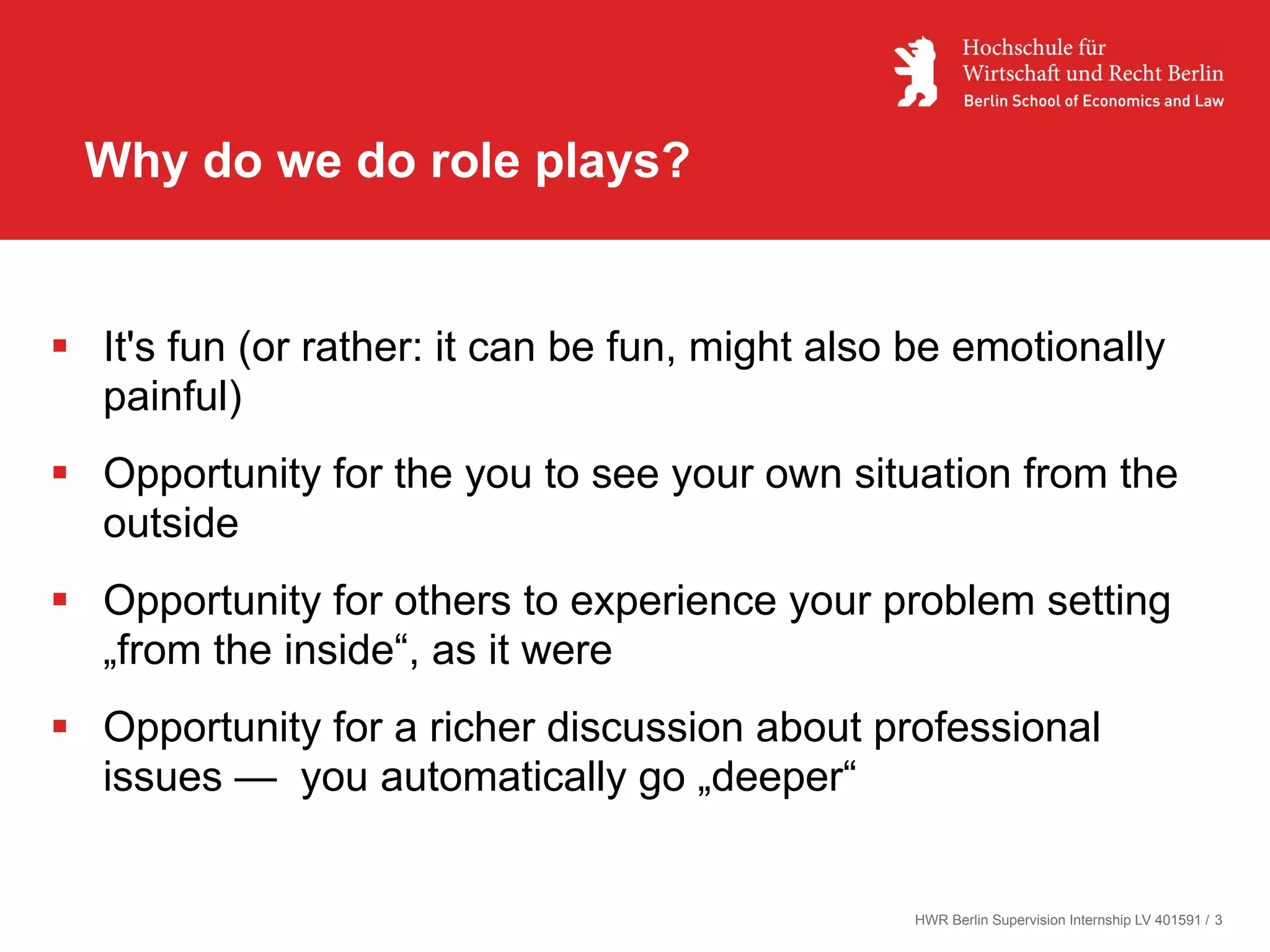 Presentation role play demo | PDF