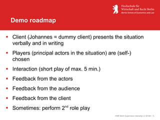 Presentation role play demo | PDF