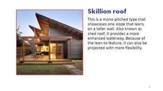 Roofs (Roof types, Roof members, Roofing materials etc.) | PDF