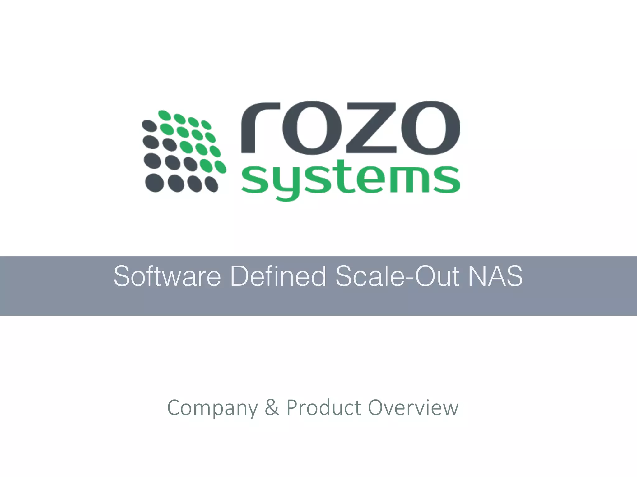 Overview Rozo Systems | PDF