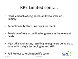 Presentation Rre Limited 2 | PPT