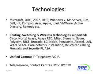 Presentation Rre Limited 2 | PPT