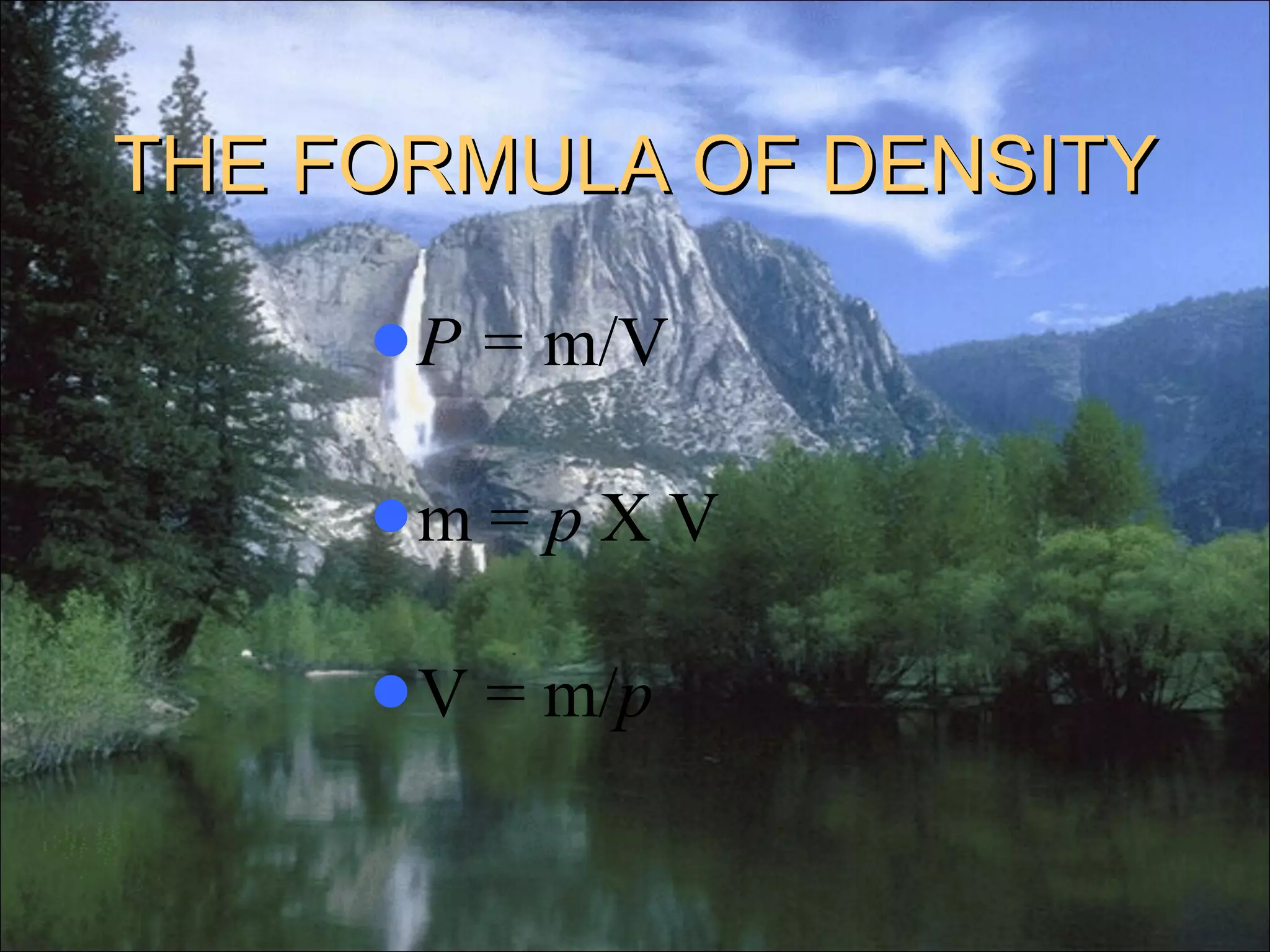DENSITY | PPT