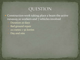 runway crossing | PPTX