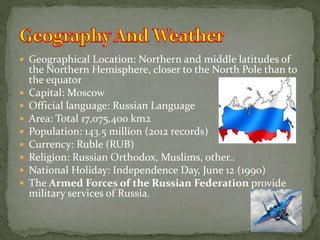 Russia - The Country | PPTX