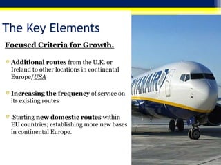 Ryanair Strategic Management & Marketing Strategy | PPTX