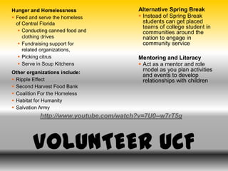 Volunteer UCF/UCF Legal Services | PPTX