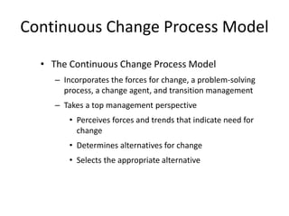 Change Management and Innovation | PPTX