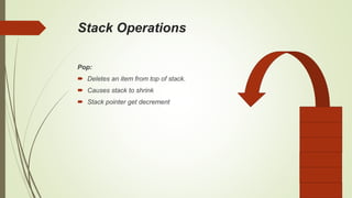 What is Stack? Application of Stack | PPT