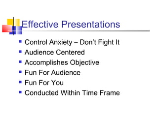 Presentation Skills | PPT