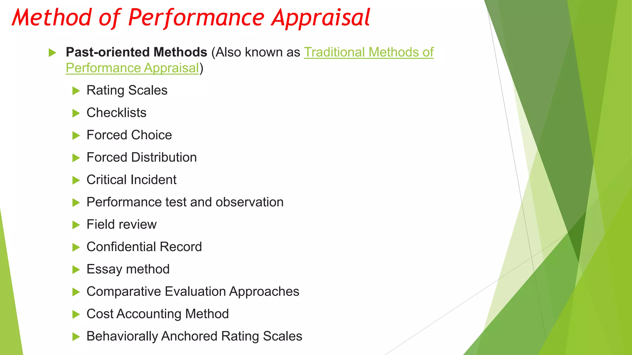 Performance Appraisal and Promotion | PPTX