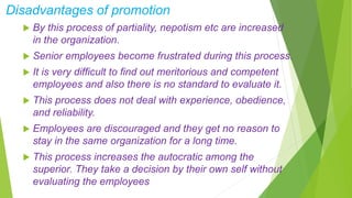 Performance Appraisal and Promotion | PPTX