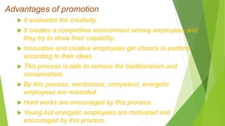 Performance Appraisal and Promotion | PPTX