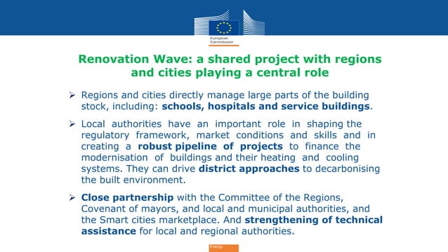 Presentations: Decarbonising Buildings in Cities and Regions | PPT