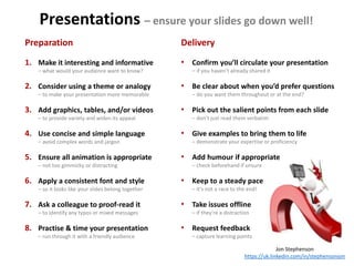 Presentations - ensure your slides go down well!.pptx
