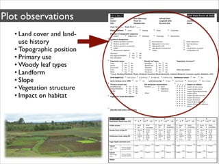 Using Systematic Field Surveys to Assess the Effects of Land Use on ...