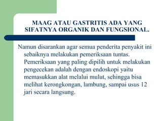 Presentations tentang maag ppt | PPT