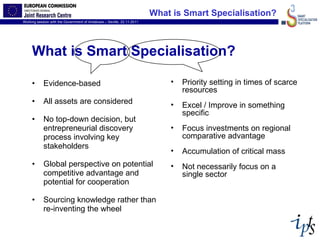 Regional Innovation Strategies for Smart Specialisation (RIS3s) | PPT