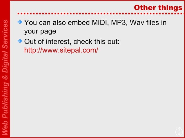 Presentations4 Session9 | PPT