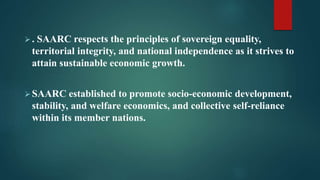 SAARC: South Asia Association for Regional Cooperation | PPT
