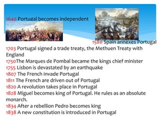Presentations about partner countries portugal 1 | PDF