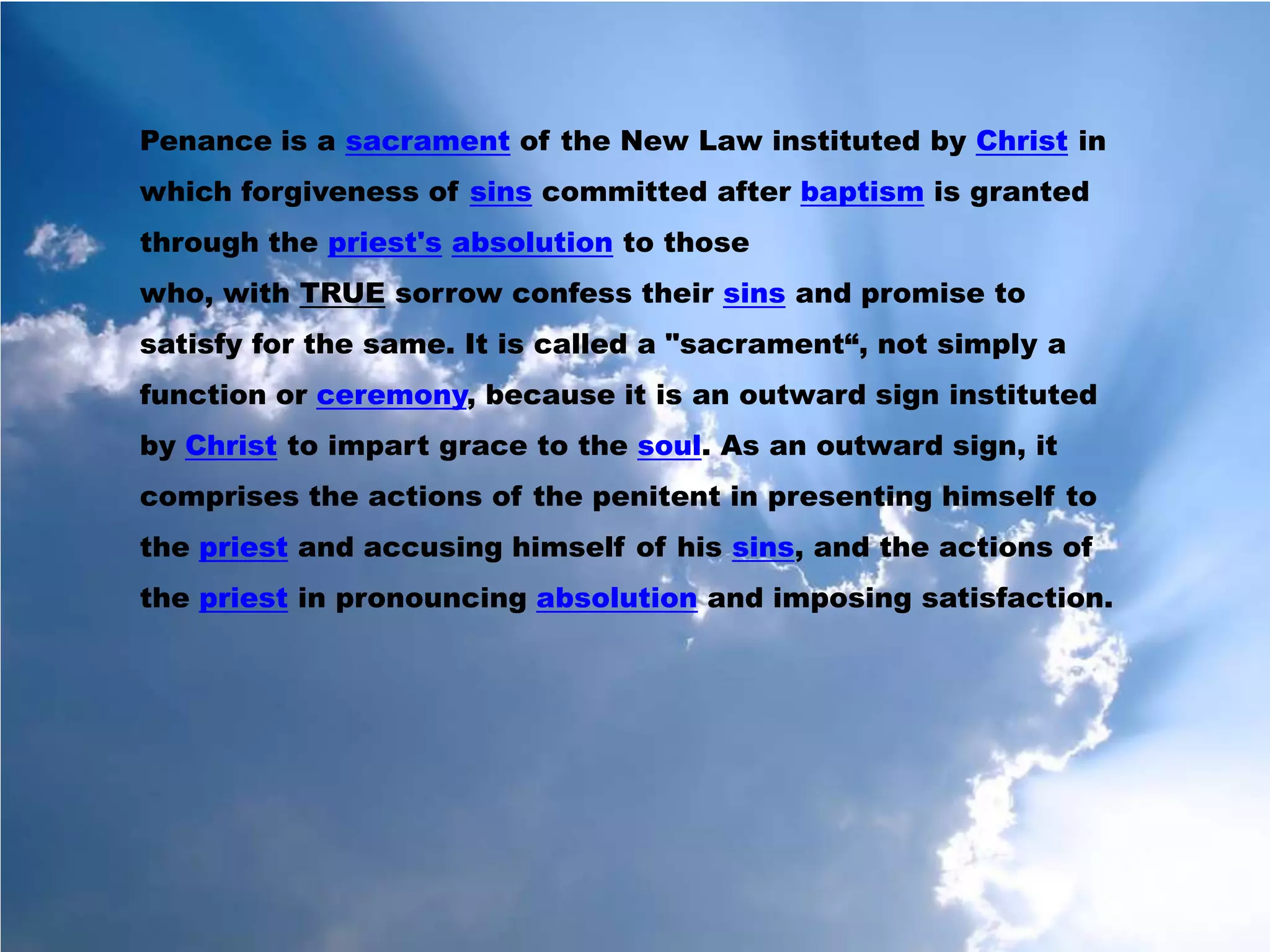 Presentation sacrament of reconciliation | PPTX