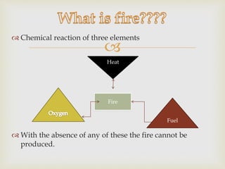 Fire hazards and Safty | PPTX