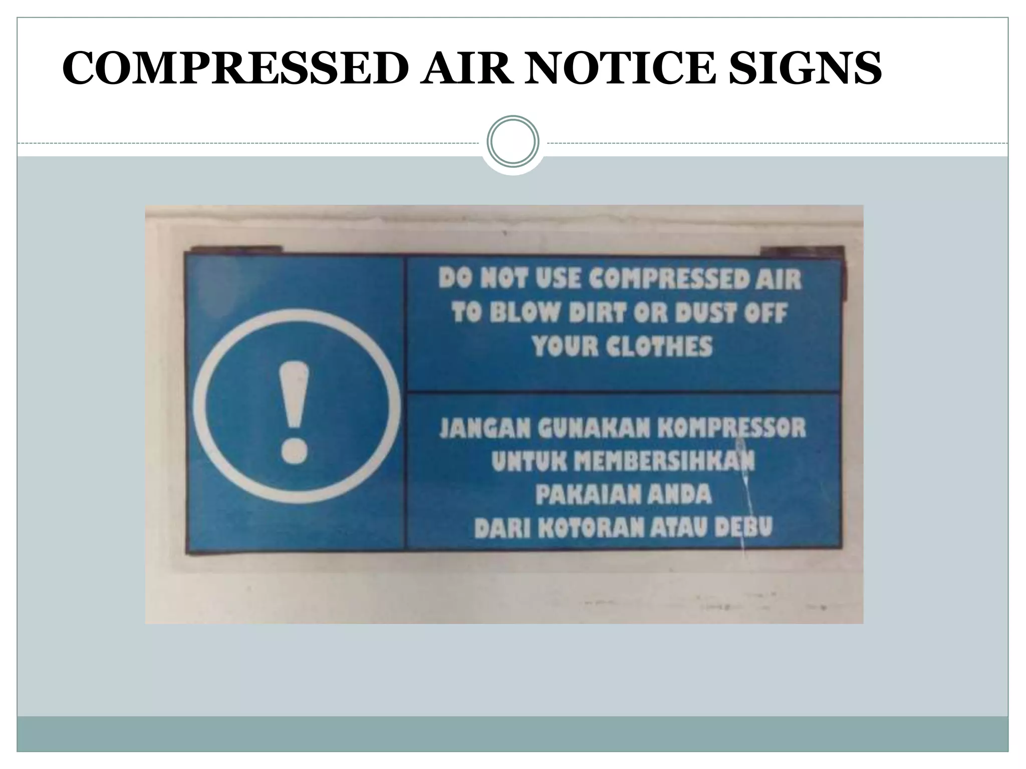 Presentation safety signs | PPTX