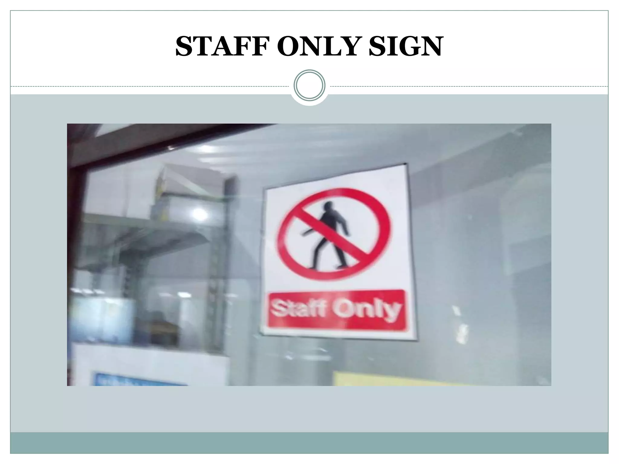 Presentation safety signs | PPTX