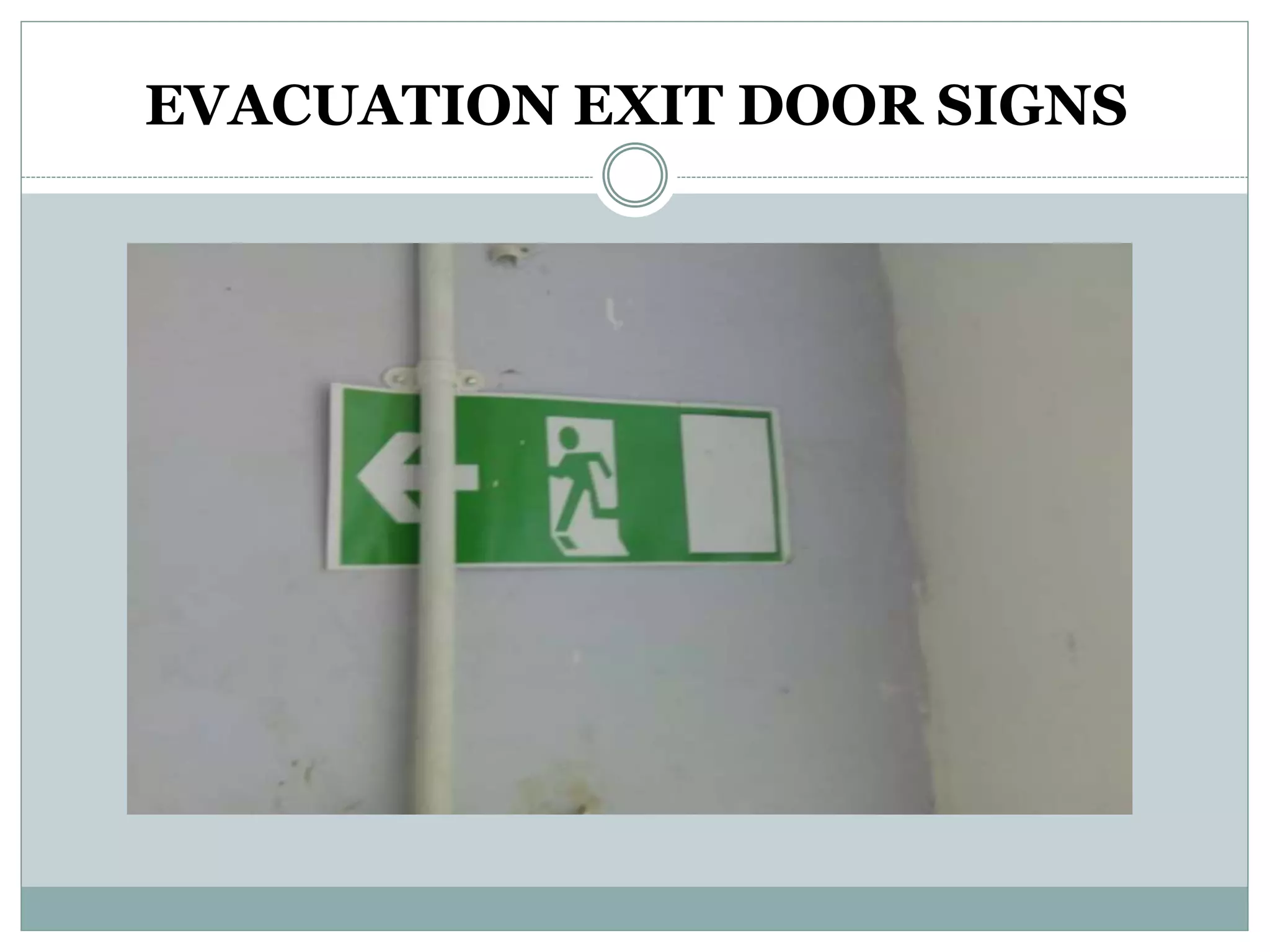 Presentation safety signs | PPTX