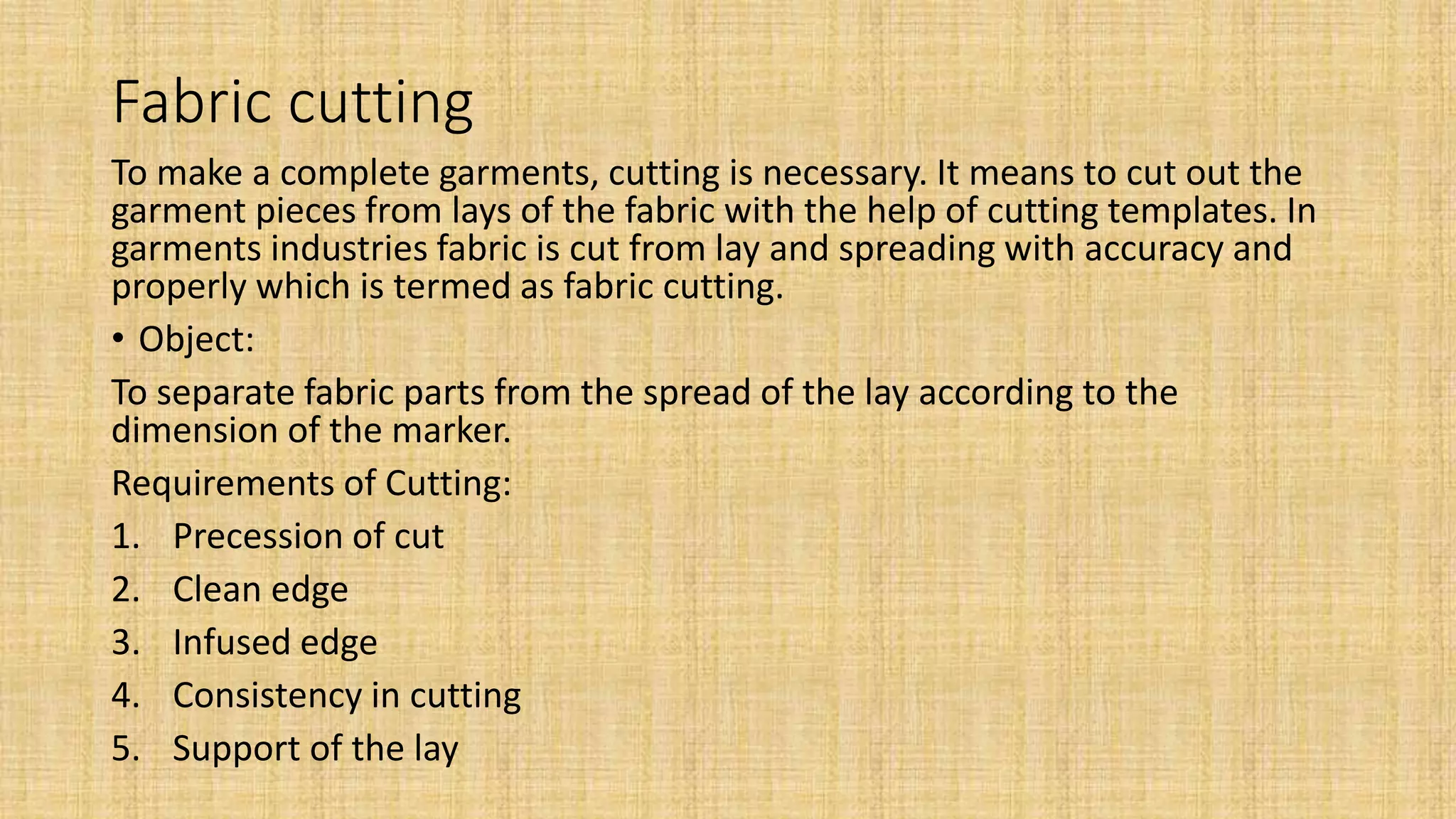 Computerized cutting machine | PPTX