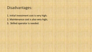 Computerized cutting machine | PPTX