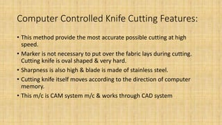 Computerized cutting machine | PPTX
