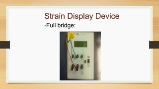 Torsion and strain gauge . | PPTX