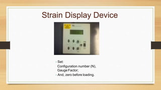 Torsion and strain gauge . | PPTX