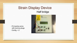 Torsion and strain gauge . | PPTX