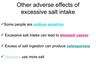 Salt: nutrient or Toxin? | PPT
