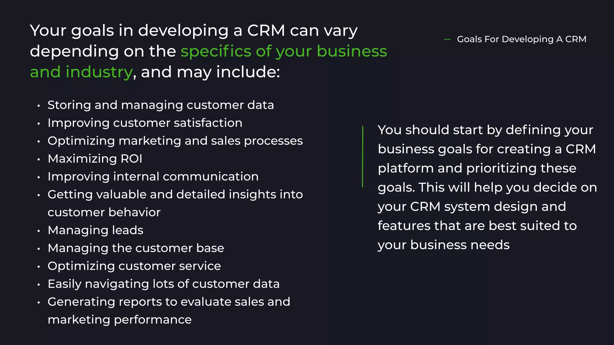 Custom CRM Development Services | PPT