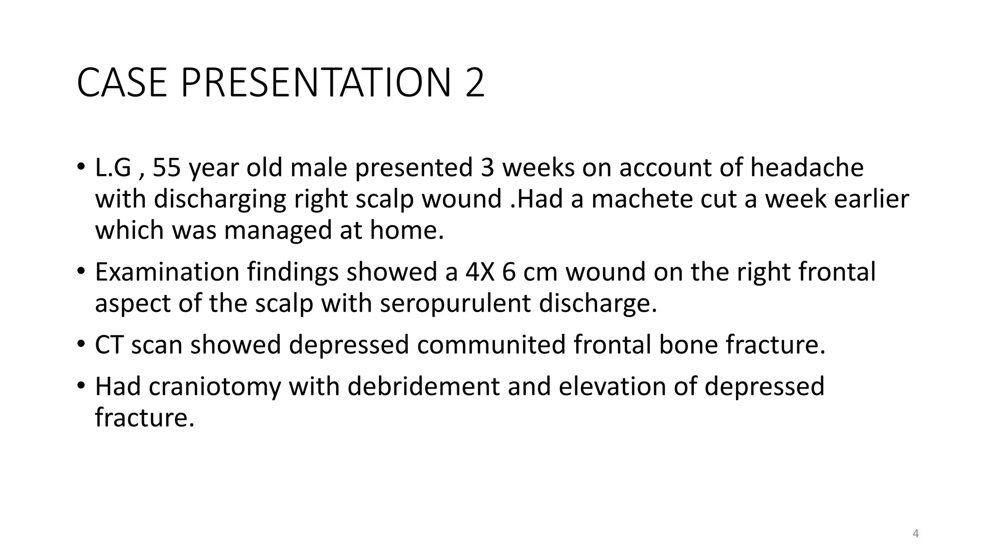 Presentations and management of intracranial abscess | PDF