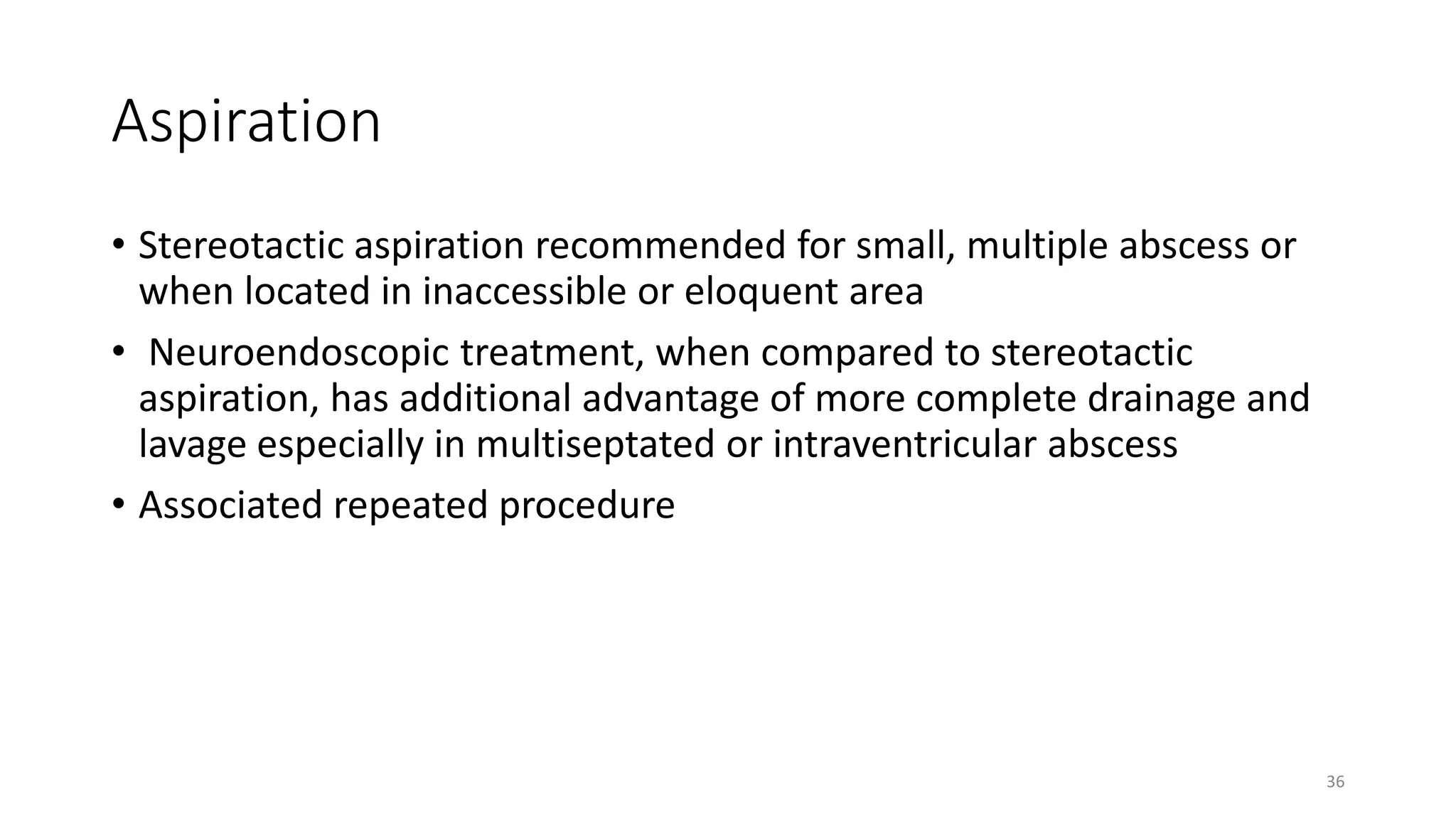 Presentations and Management of Intracranial Abscess.pptx
