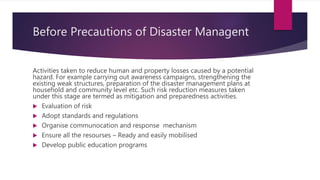 Disaster management | PPT