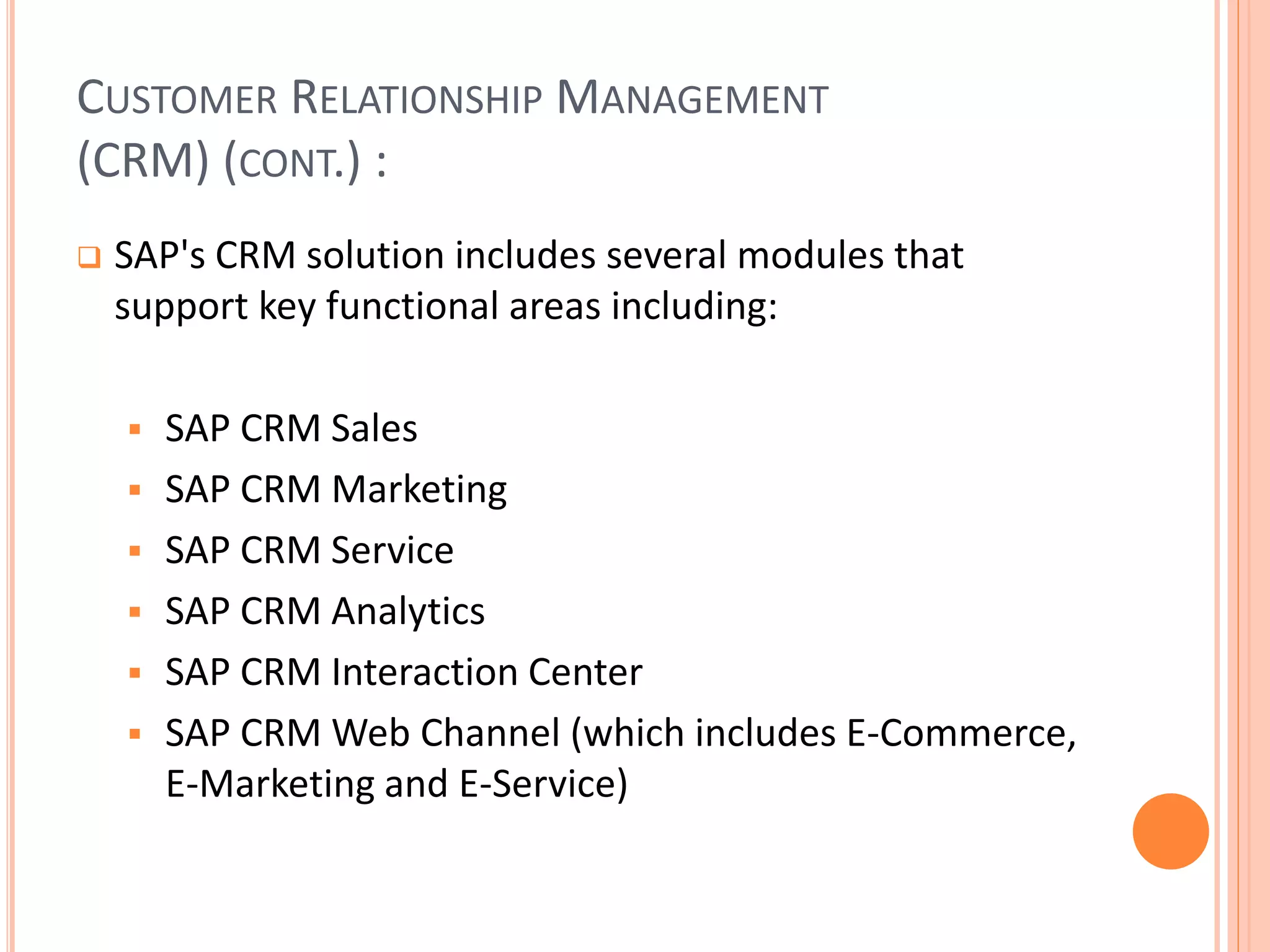 Presentation sap | PPTX